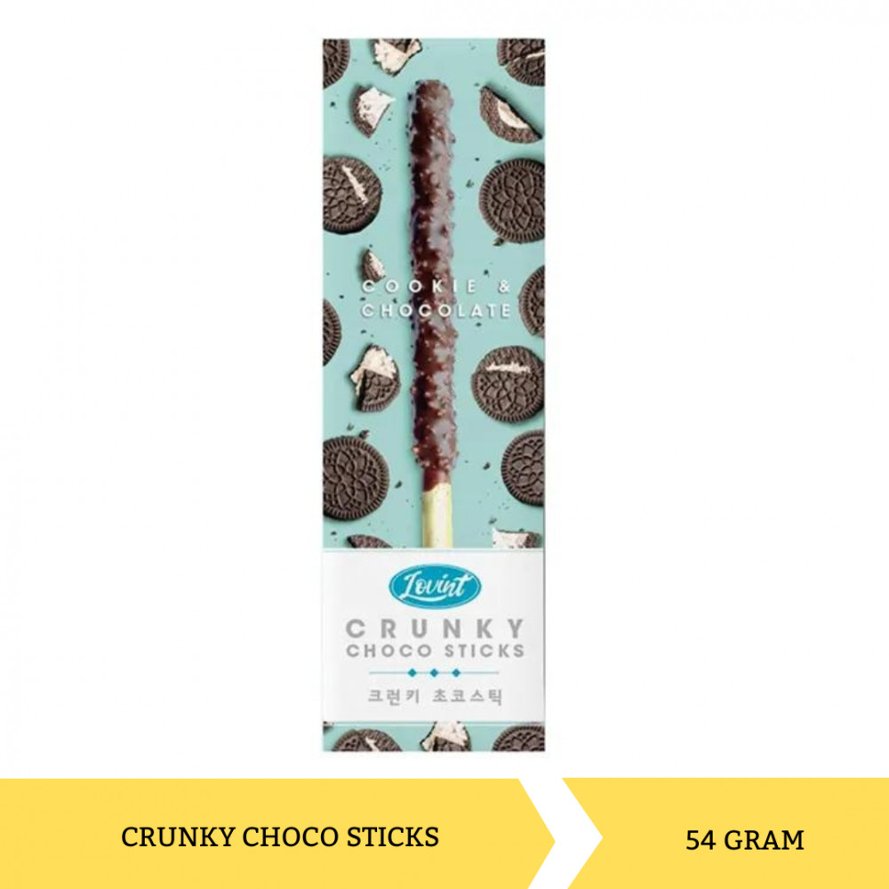 Mega Swalayan - LOVINT CRUNKY CHOCO STICKS 54G X 32