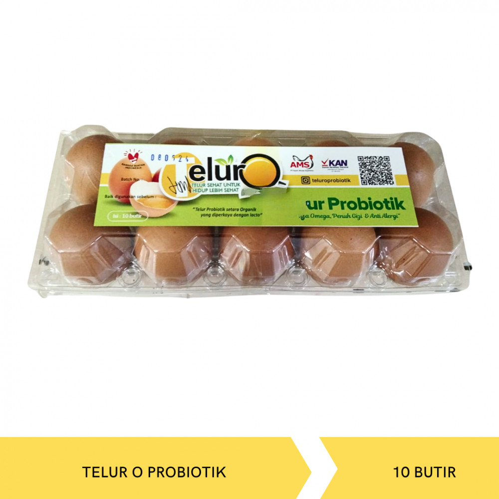 Mega Swalayan - TELUR O PROBIOTIK PACK 10`S