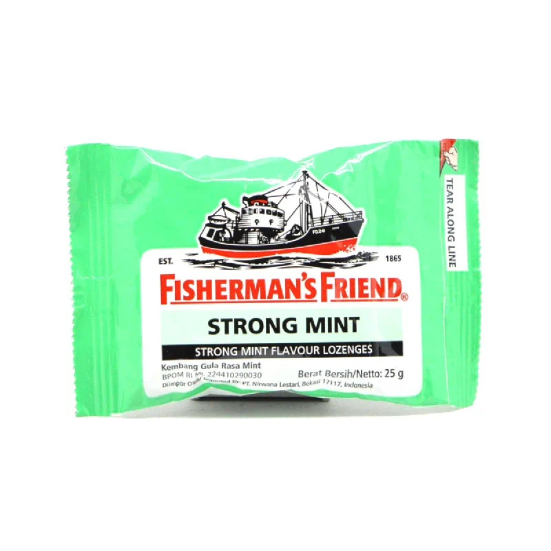 Mega Swalayan - FISHERMAN STRONG MINT HIJAU 25G