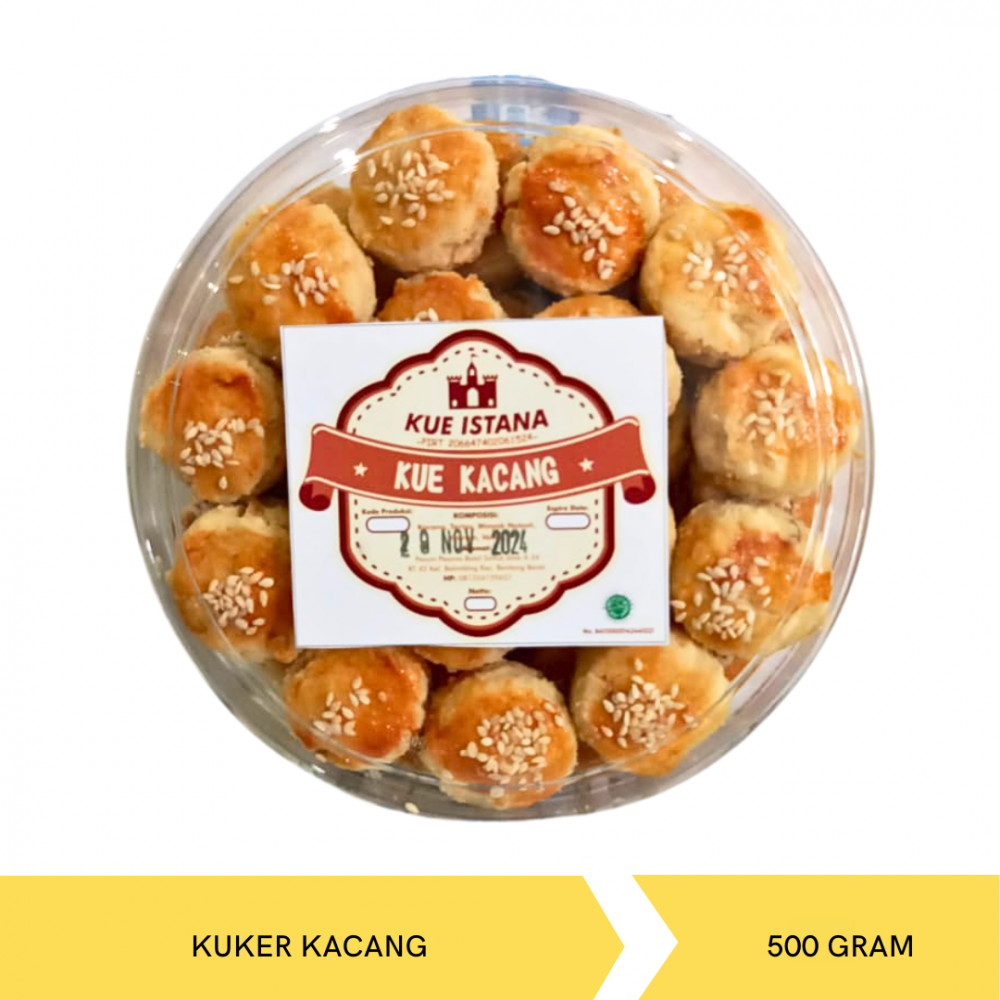 Mega Swalayan - ISTANA KUKER KACANG 500G