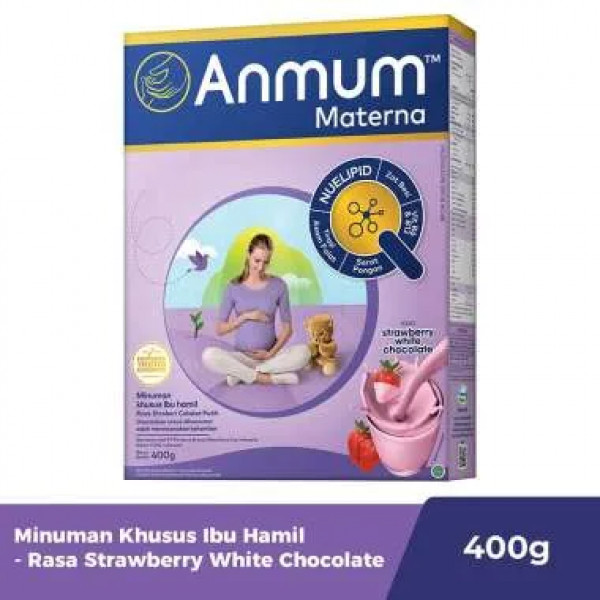 Mega Swalayan - ANMUM MATERNA STRAW WHITE CHOCO 400G