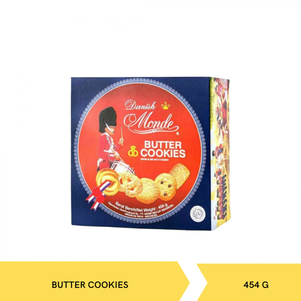 Mega Swalayan - MONDE BUTTER COOKIES TIN 454G X 12