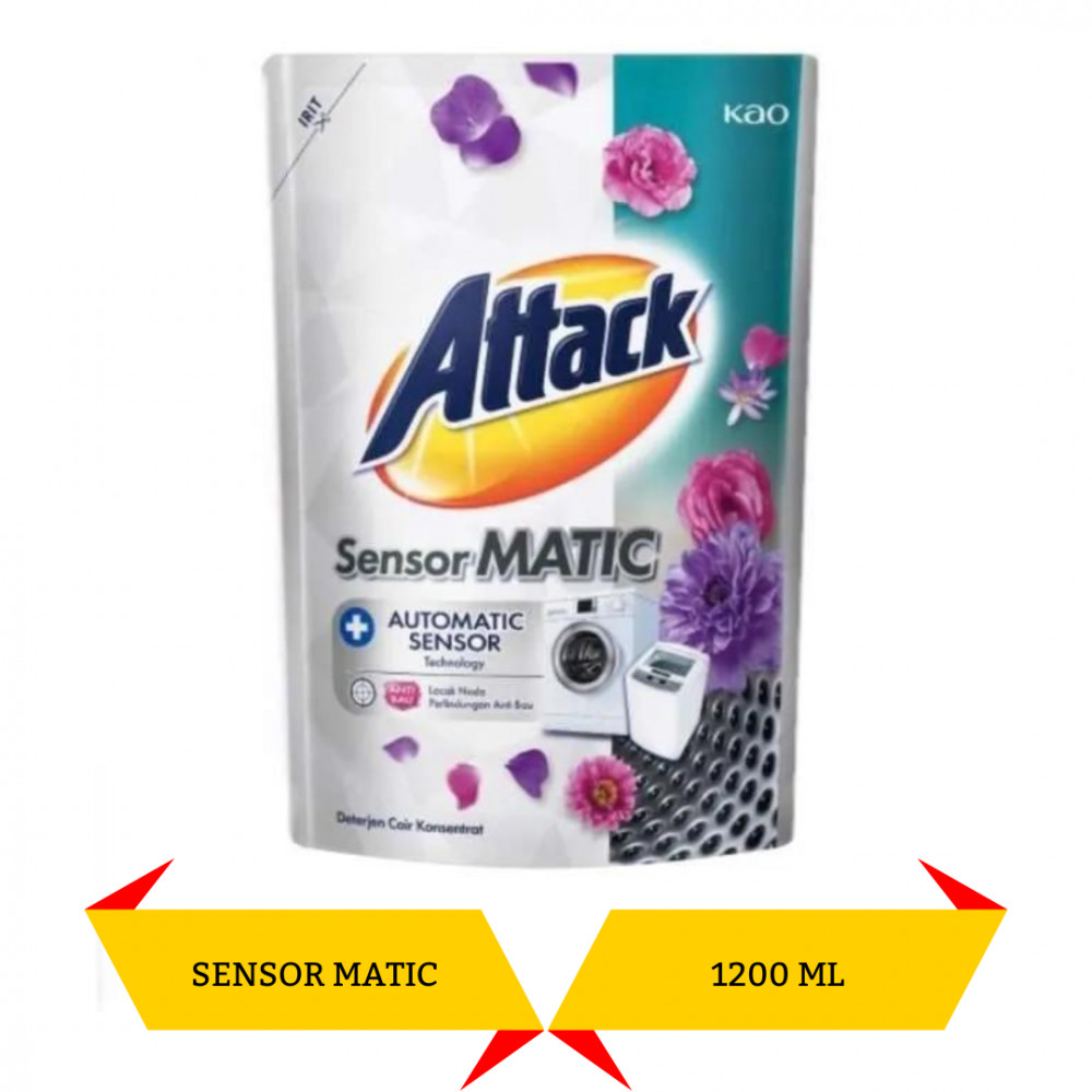 Mega Swalayan - ATTACK MATIC LIQ POUCH 1200ML X 6