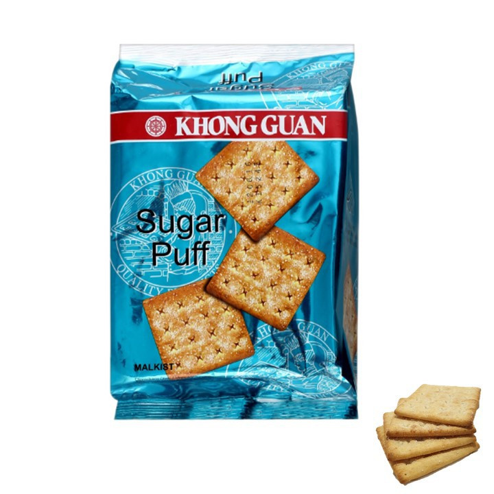 Mega Swalayan - KHONGGUAN SUGAR PUFF 275G X24