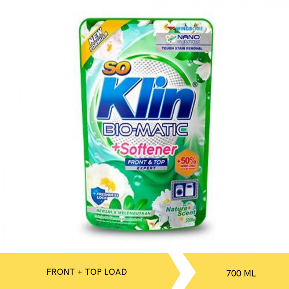 Mega Swalayan - SOKLIN BIOMATIC LIQ FRONT+TOP FRESH 700ML X 6