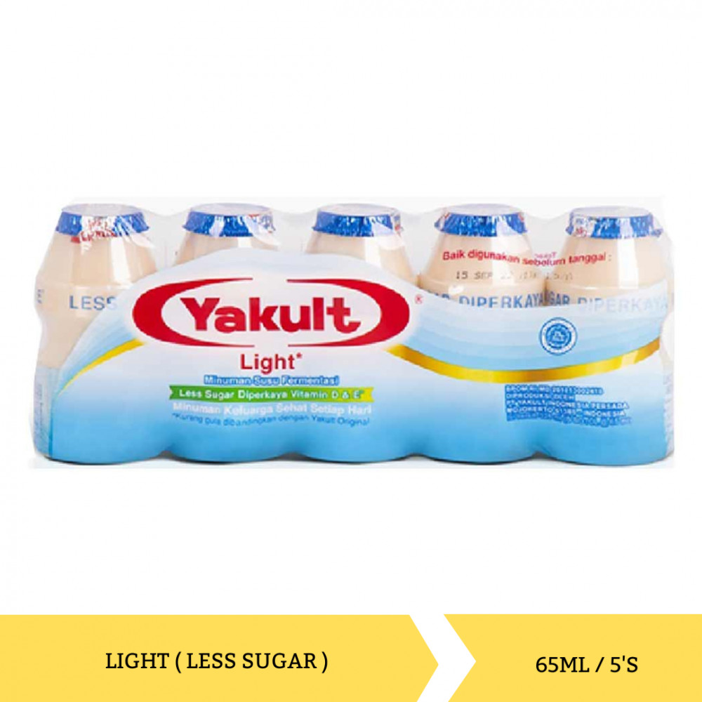 Mega Swalayan - YAKULT LIGHT 65ML/5 BOTOL