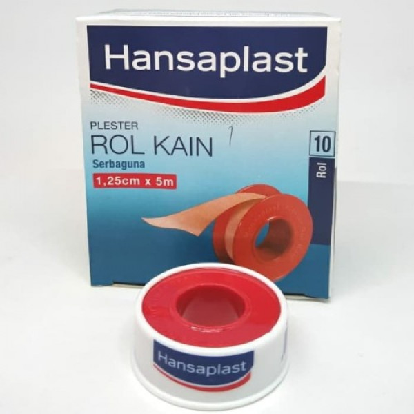 Reny Swalayanku - HANSAPLAST PLESTER ROL KAIN 1,25 CM ROL