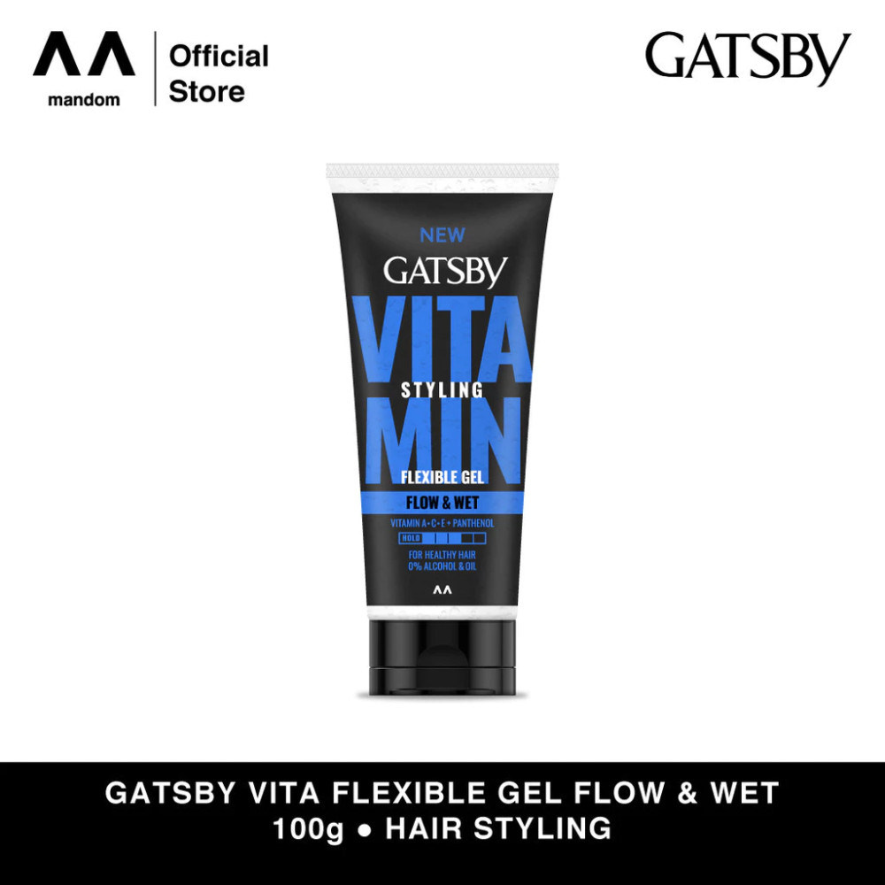 Reny Swalayanku - GATSBY VITA FLEXIBLE GEL FLOW&WET 100 GR