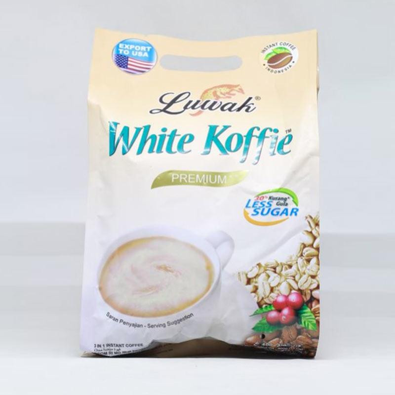 Reny Swalayanku - LUWAK WHITE COFFE LESS SUGAR 340 GR