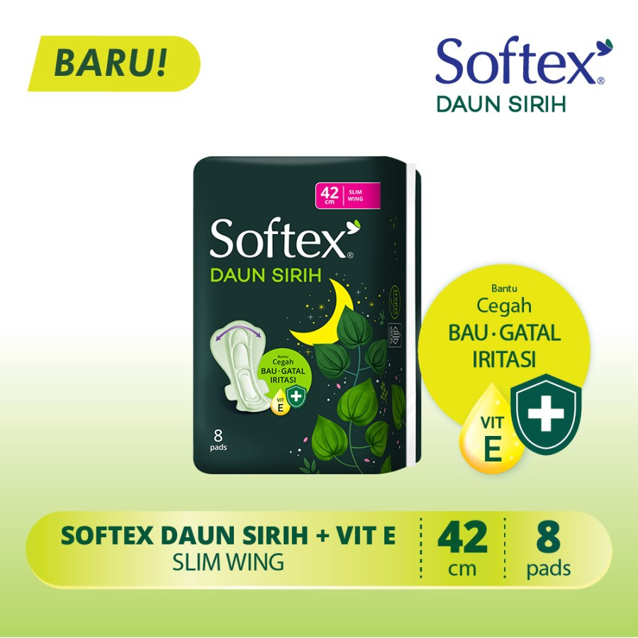 Reny Swalayanku - SOFTEX DAUN SIRIH 8`S 42 CM