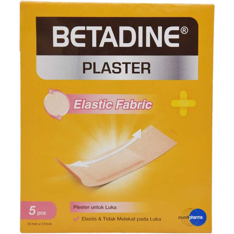 Reny Swalayanku - BETADINE PLASTER ELASTIC FABRIC 5`S