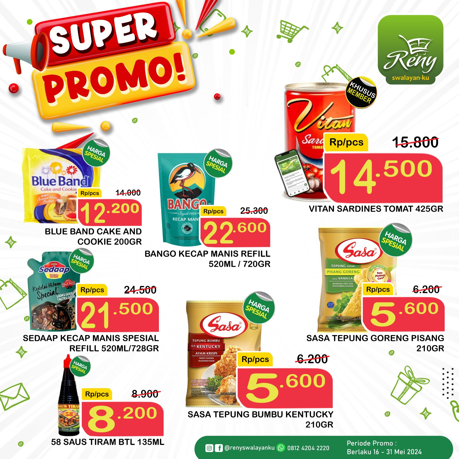 Reny Swalayanku - Promosi