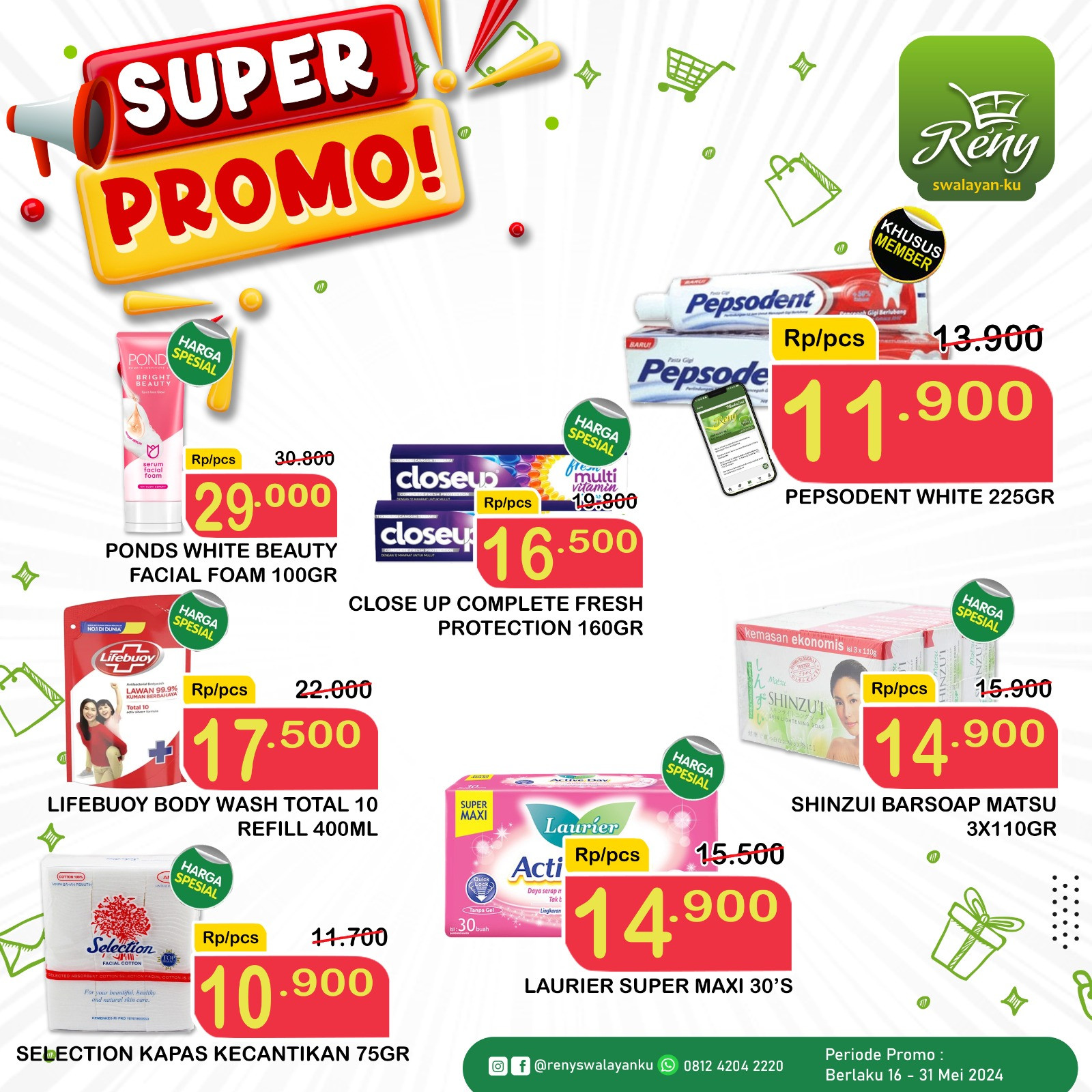 Reny Swalayanku - Promosi