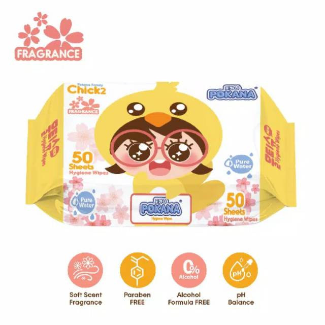 Tododo - POKANA HYGIENES WIPES CHICK 2 FRAGRANCE