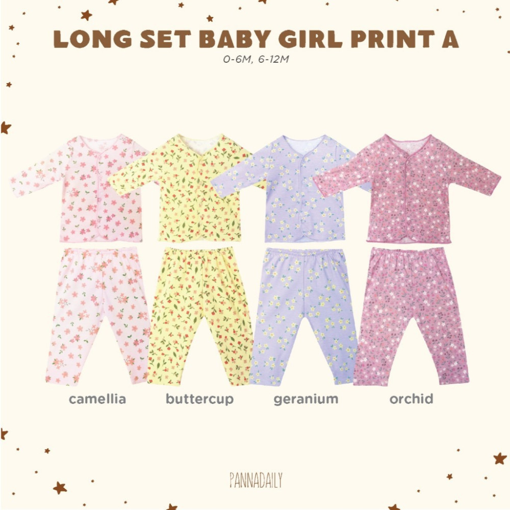 Tododo - BOHO PANNA LONG PAJAMA KIDS GIRL PRINT - A 1-2Y