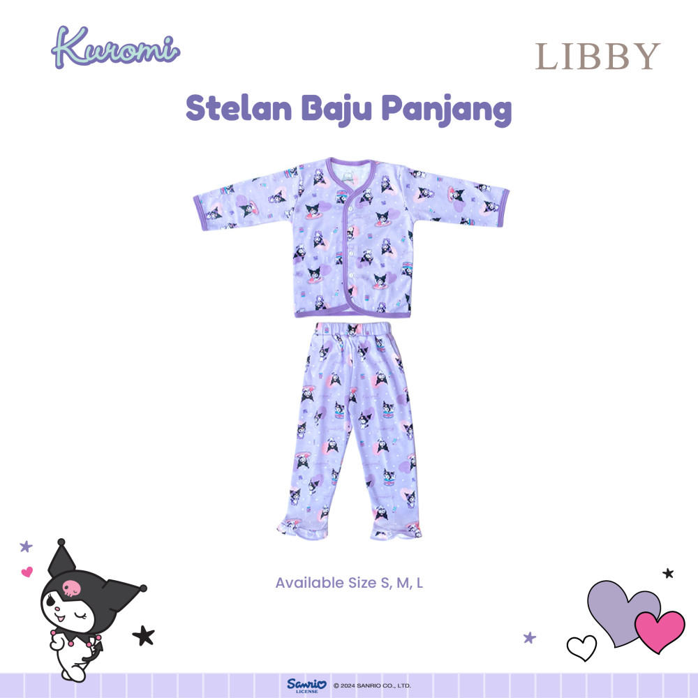 Tododo - LIBBY SET PJG RUFFLE PRINT SANRIO S