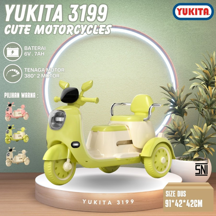 Tododo - YUKITA CUTE MOTORCYCLE RICE 3199 WHITE