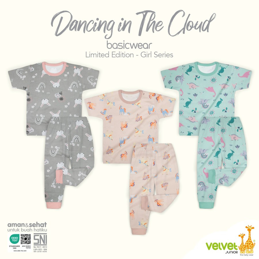 Tododo - VELVET PIYAMA 3 PDK PNJG DANCING IN THE CLOUD