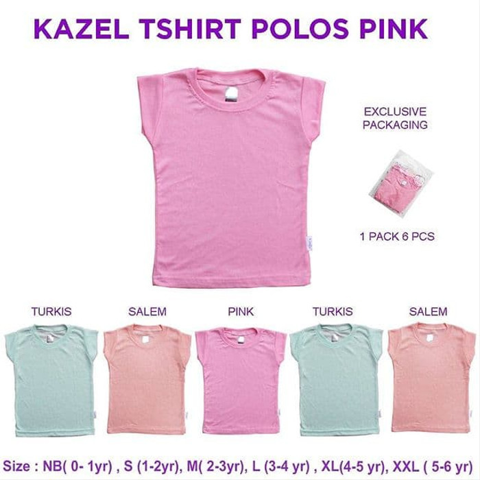Tododo - KAZEL TSHIRT POLOS PINK L