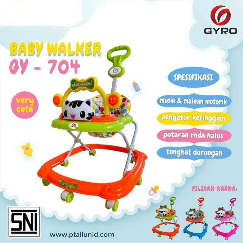 Tododo - GYRO BABY WALKER GY-704 BLUE