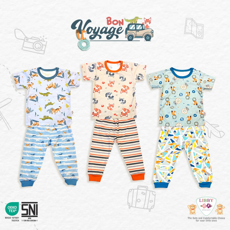 Tododo - LIBBY SETELAN OBLONG PENDEK PANJANG BESAR BON VOYAGE S (2L)