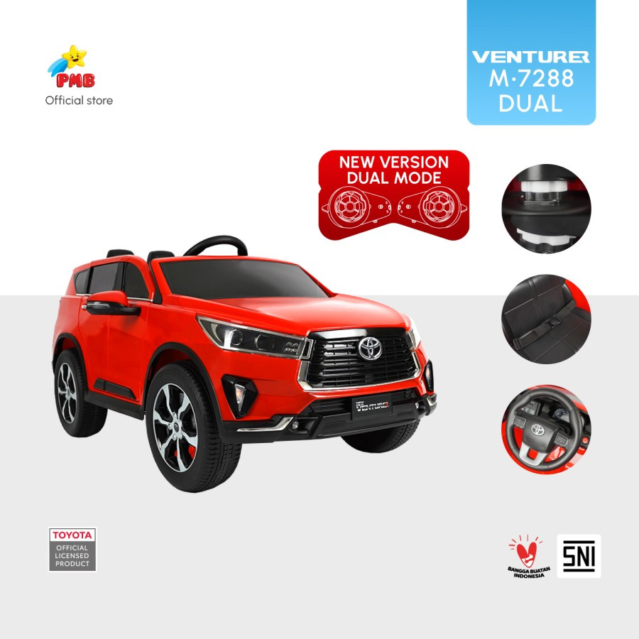 Tododo - PMB MOBIL AKI M7288 DUAL TOYOTA INNOVA RED