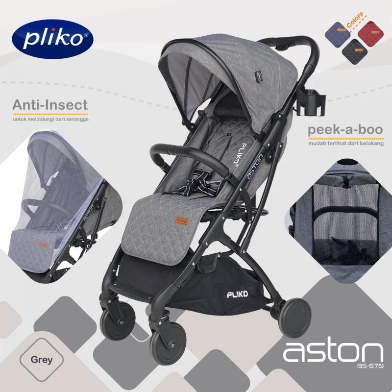 Tododo - PLIKO STROLLER ASTON 570 GREY