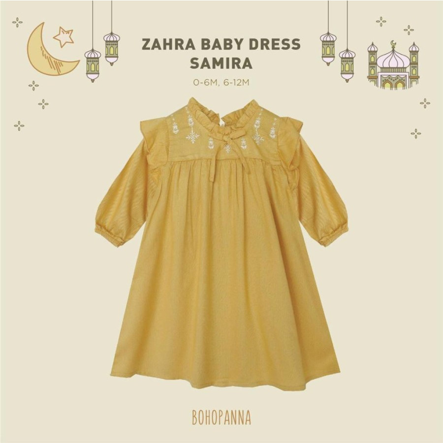 Tododo - BOHO ZAHRA BABY DRESS 6-12M MAHA