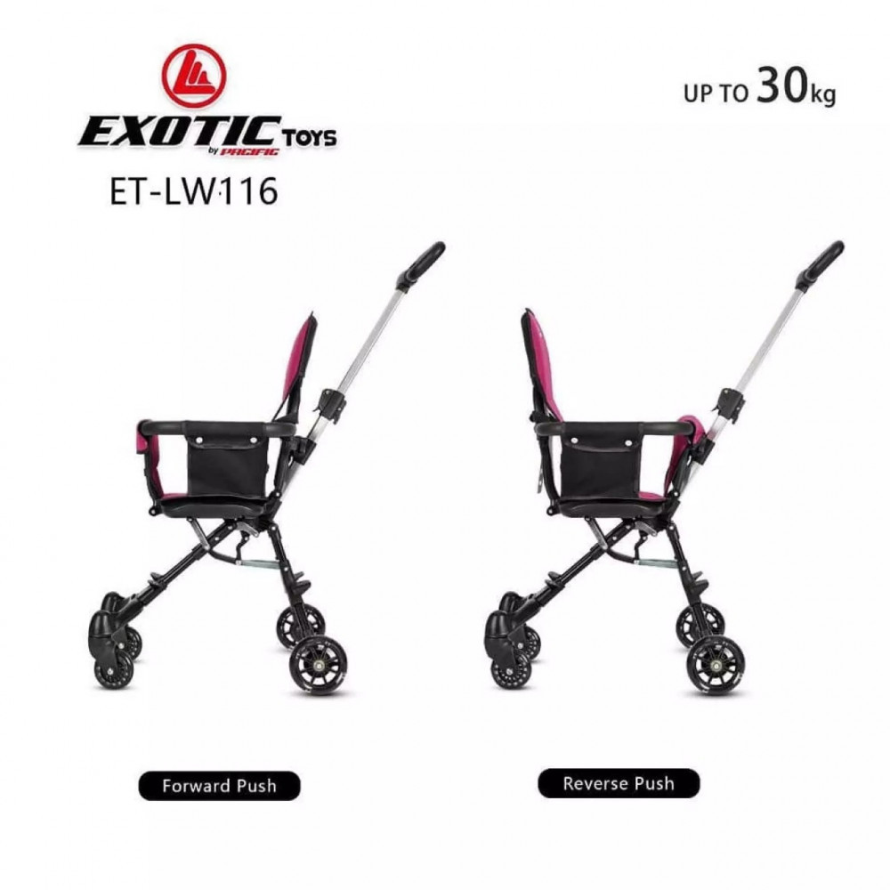 Tododo - EXOTIC STROLLER ET LW-116 GREY