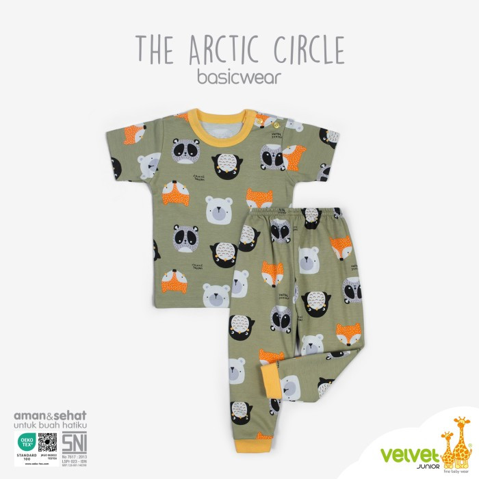 Tododo - VELVET STELAN KP PENDEK PANJANG XXL THE ARTIC CIRLCE 3PCS