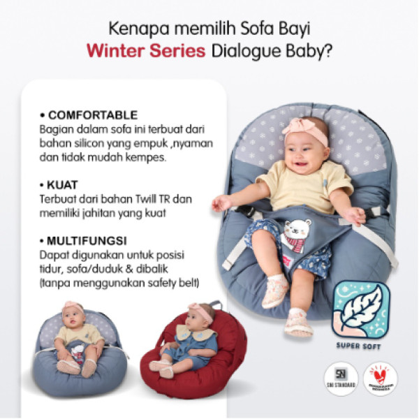 Tododo - DIALOGUE SOFA BAYI 3IN1 WINTER SERIES DGK9314
