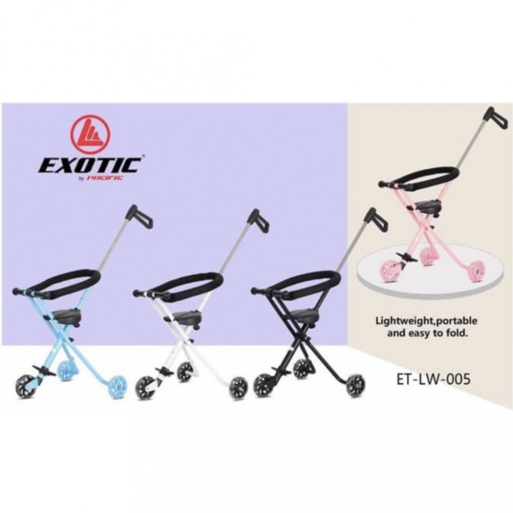 Tododo - EXOTIC MAGIC STROLLER ET-LW-005 BLACK