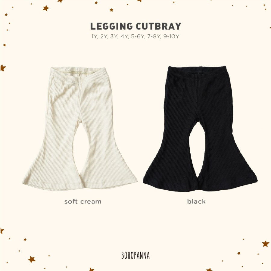 Tododo - BOHO CUTBRAY LEGGING PANTS SOFT CREAM 2Y