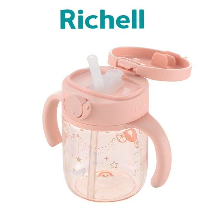 Tododo - RICHELL AXSTARS STRAW CUP 200 PINK