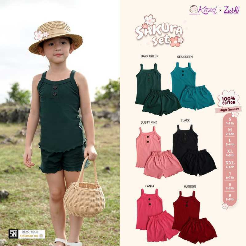 Tododo - KAZEL SAKURA SET XL MAROON