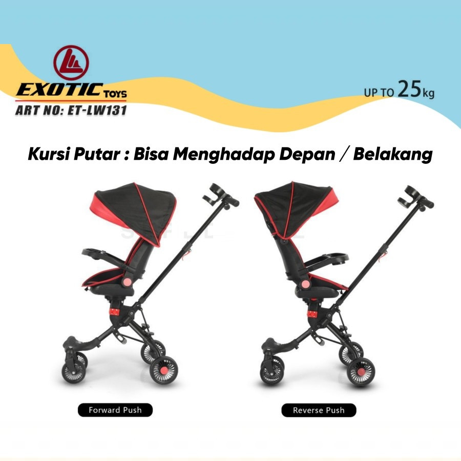 Tododo - EXOTIC MAGIC STROLLER LW-131 GREY