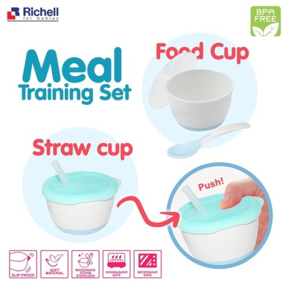 Tododo - RICHELL MEAL TRAINING SET BLUE 420278