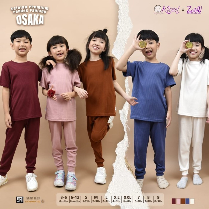 Tododo - KAZEL SETELAN OSAKA BATA 6-12M
