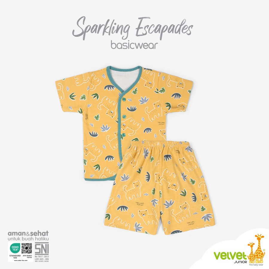 Tododo - VELVET STELAN KT PENDEK NB SPARKLING ESCAPADES 3PCS