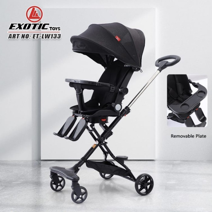 Tododo - EXOTIC EXOTIC MAGIC STROLLER ET-LW133 BLACK