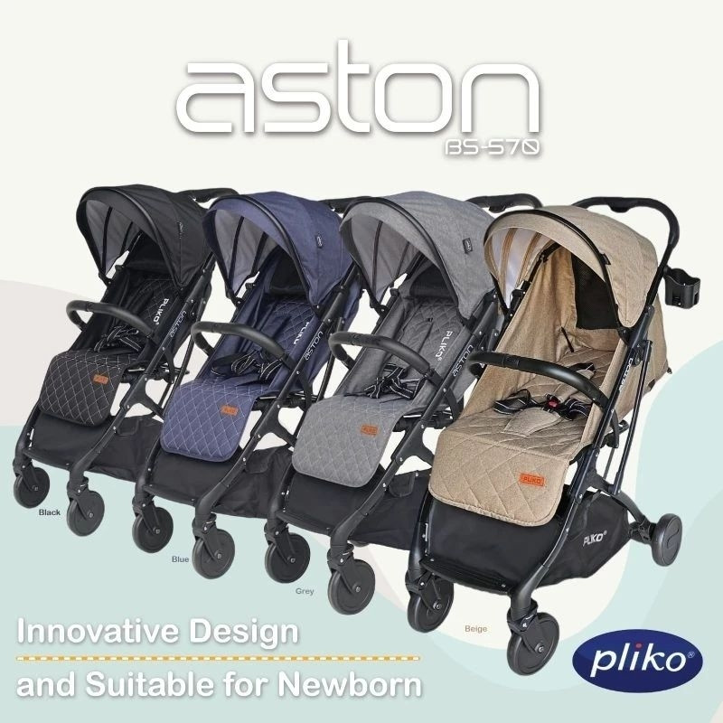 Tododo - PLIKO STROLLER ASTON 570 BLUE