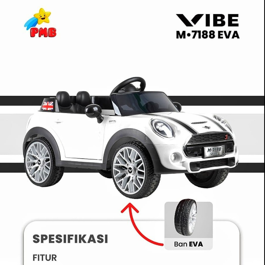 Tododo - PMB MOBIL AKI M7188 EVA VIBE - WHITE