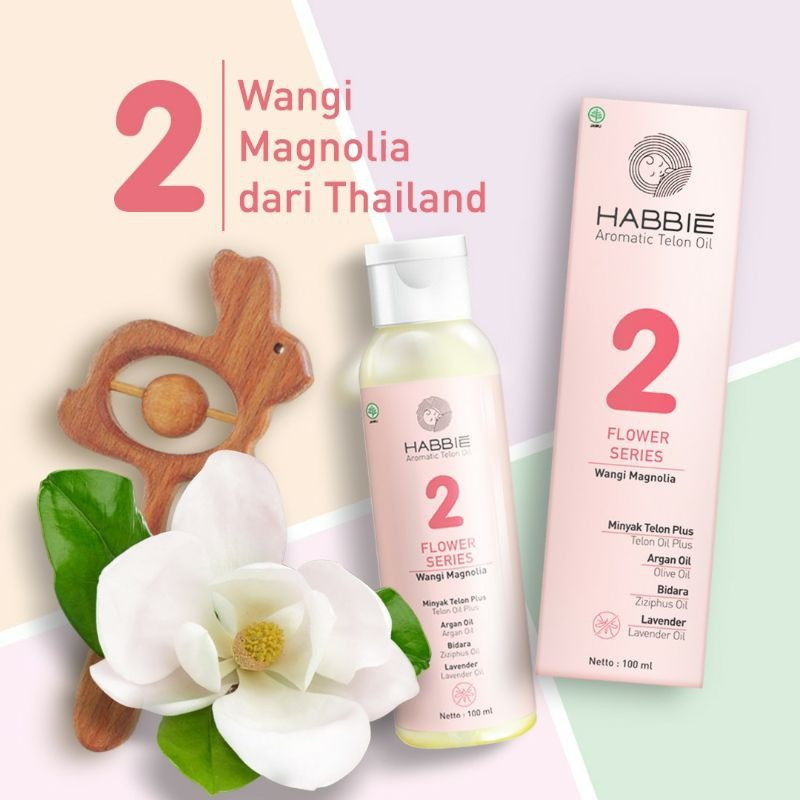 Tododo - HABBIE MINYAK TELON MAGNOLIA FLOWER
