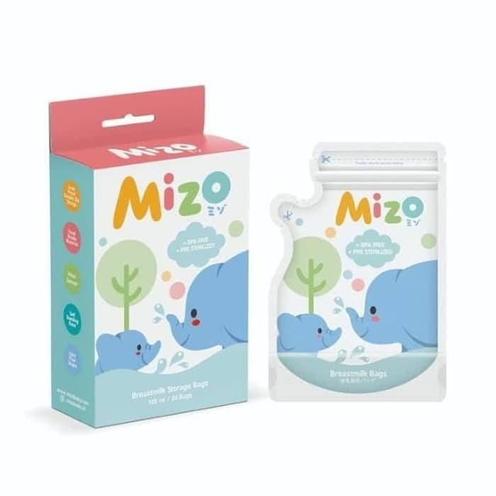 Tododo - MIZO BREAST MILK STORAGE BAGS WITH HEAT SENSOR 120 ML