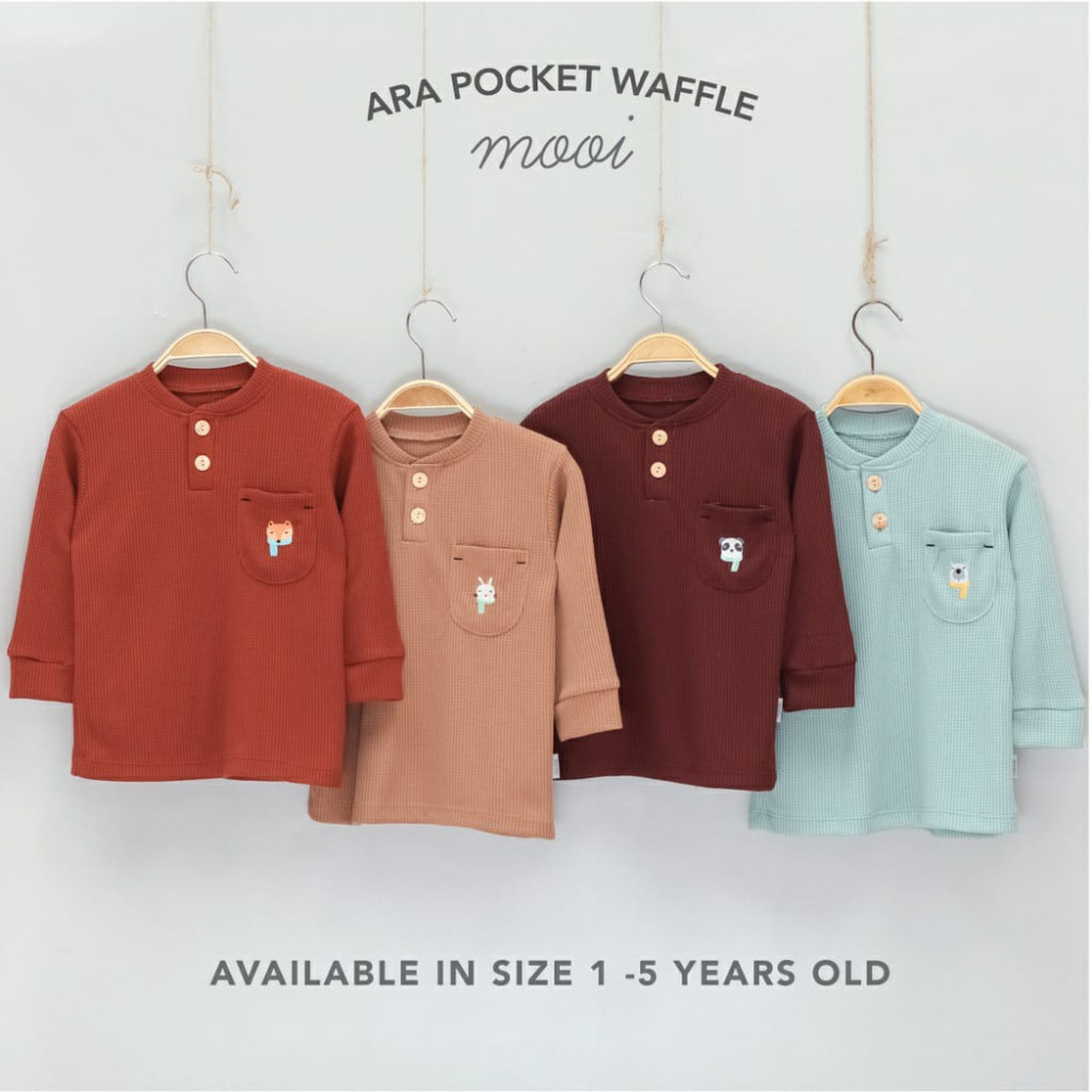 Tododo - MOOI ARA POCKET WAFFLE 1Y