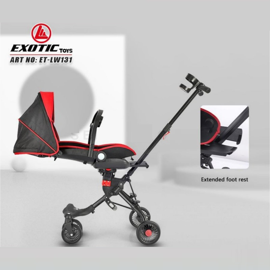 Tododo - EXOTIC MAGIC STROLLER LW-131 GREY