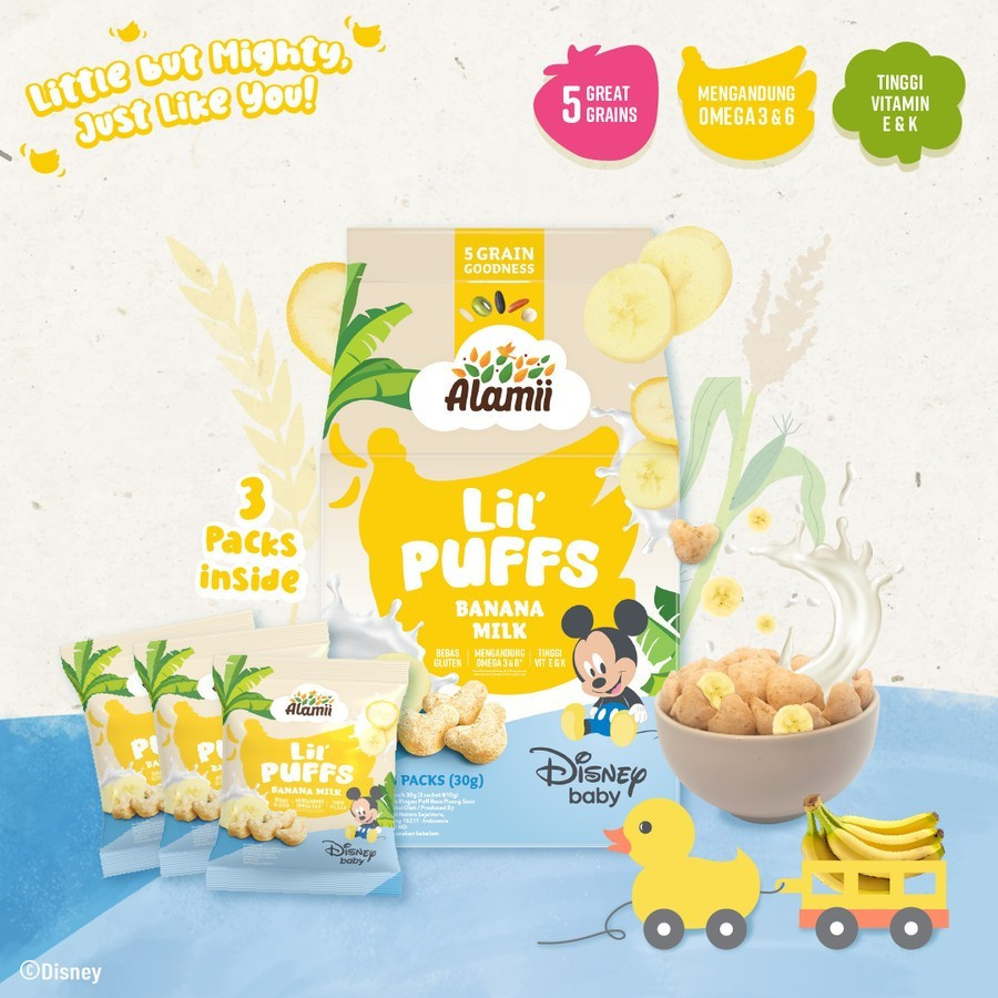 Tododo - ALAMII LIL PUFFS BANANA MILK 30G
