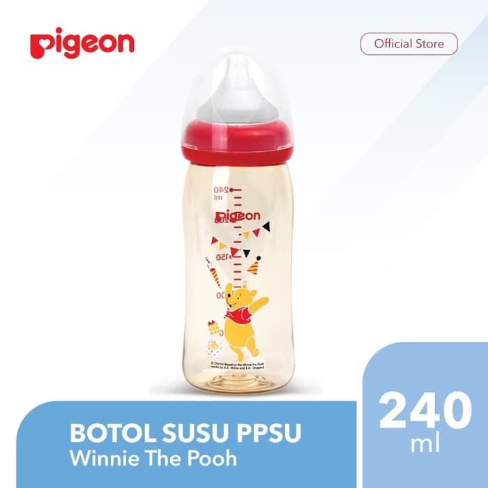 Tododo - PIGEON BTL PPSU 240ML POOH W/ P-PLUS PR010210