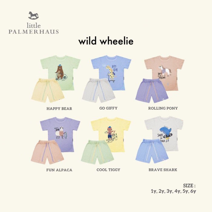 Tododo - PALMERHAUS WILD WHEELIE SET BRAVE SHARK 3Y