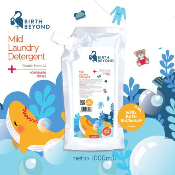 Tododo - BIRTH BEYOND MILD LAUNDRY DETERGENT 1000ML (POUCH)